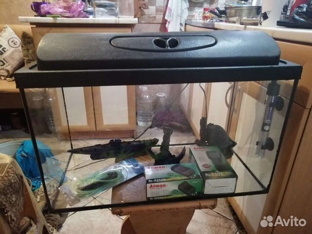 Аквариум 60л Полный Комплект