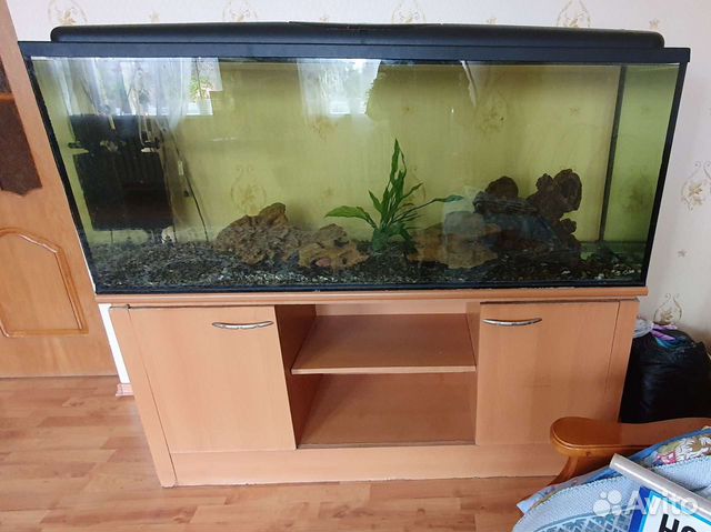 Аквариум с тумбой