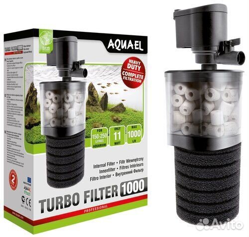Внутренний фильтр aquael turbo filter 1000