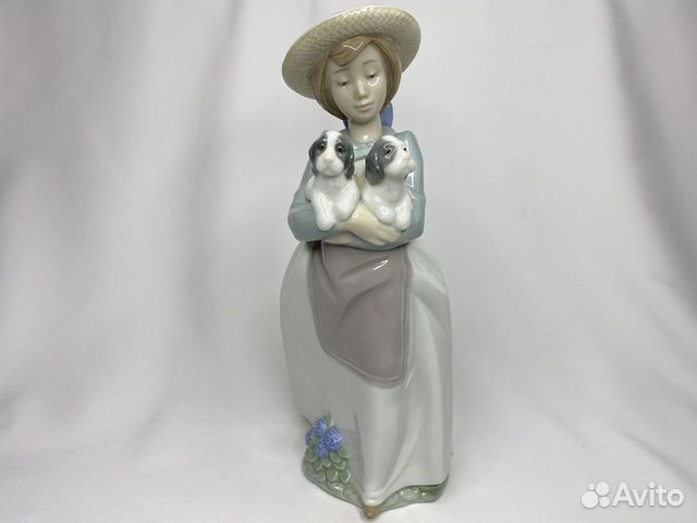 Lladro Nao статуэтка фарфор Девочка в одеяле в Москве цена 3 900 руб Объявления о продаже