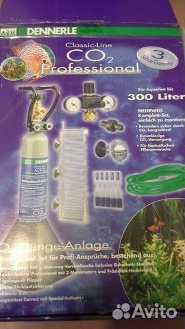 Установка подачи CO 2 dennerle