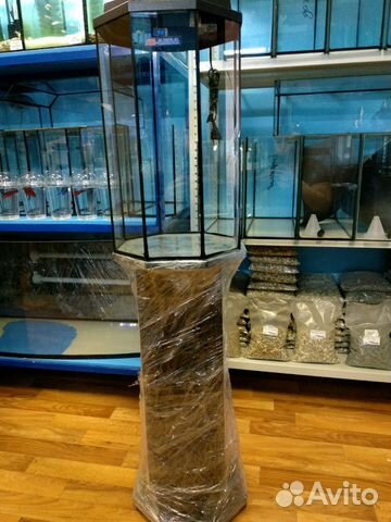 Аквариум восьмигранный от 24 литров. Новый