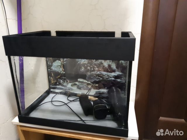 Аквариум для черепахи 30x40x50