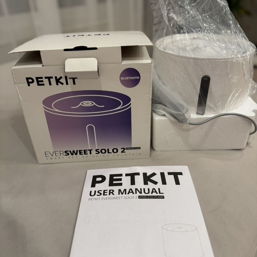 Petkit eversweet solo 2, поилка, фонтанчик