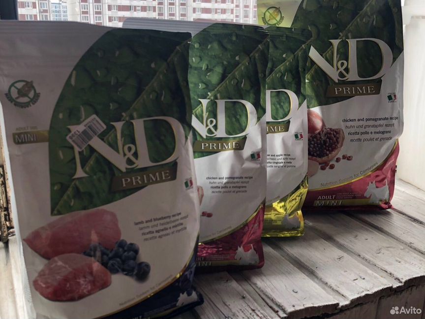 Фармина N&D Prime для собак, 800гр и 2,5 кг мини