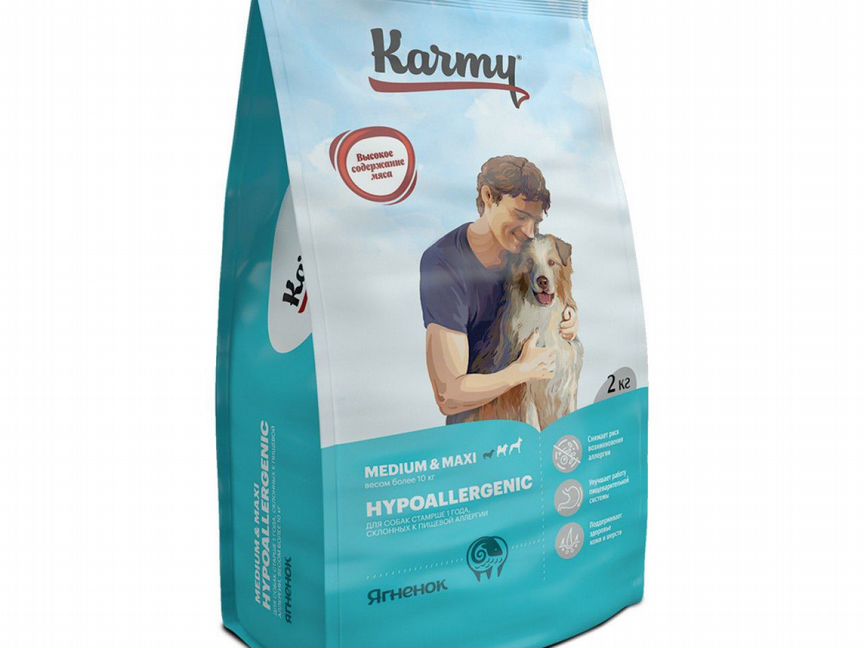 Karmy Hypoallergenic Ягненок 2кг
