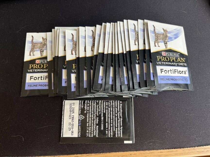 Пищевая добавка PRO plan Forti Flora пробиотик для