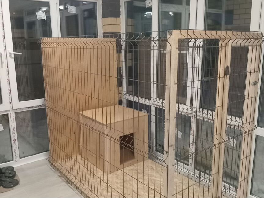 Вальер мини, будка