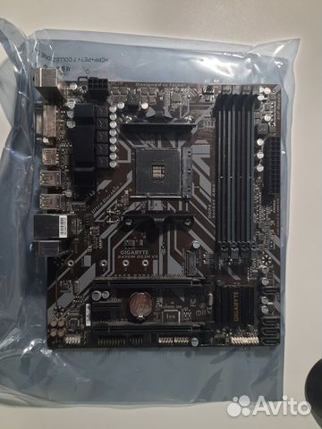 Материнская плата gigabyte b450m ds3h v2 купить в Зеленограде ...