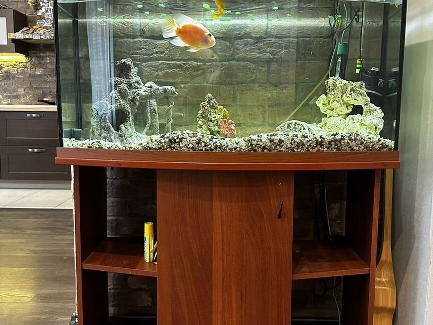 Аквариум с тумбой 170 литров