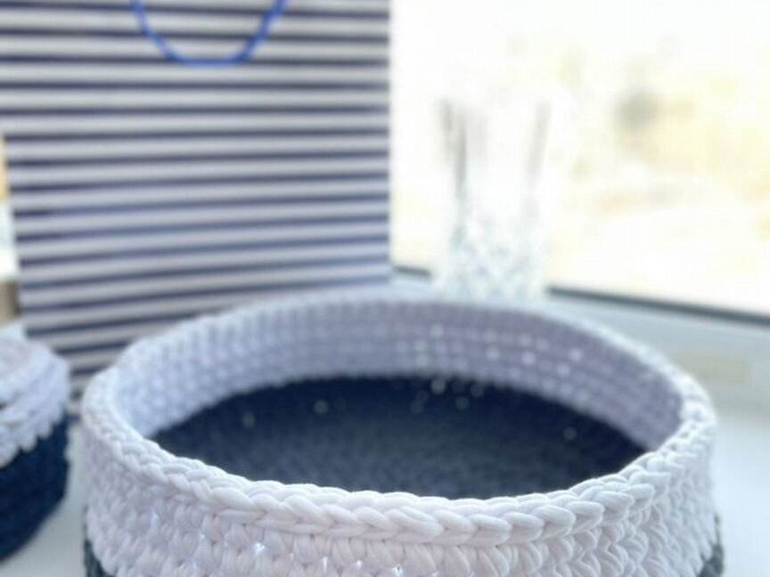 Лежак вязанный для кошки или собаки