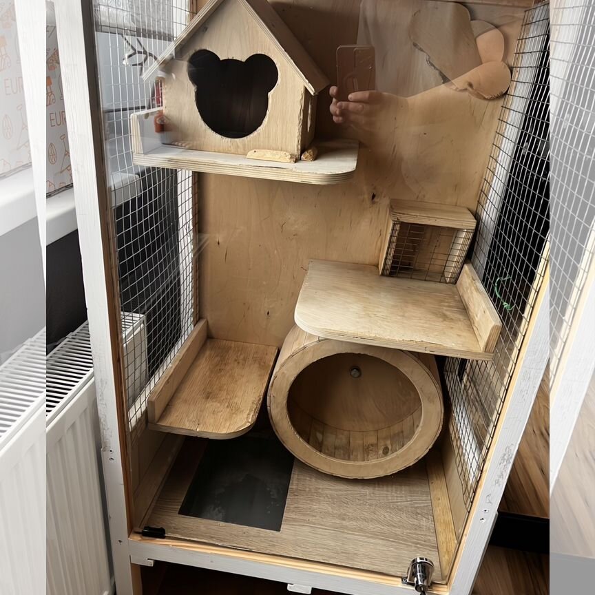 Витрина для шиншилл бу