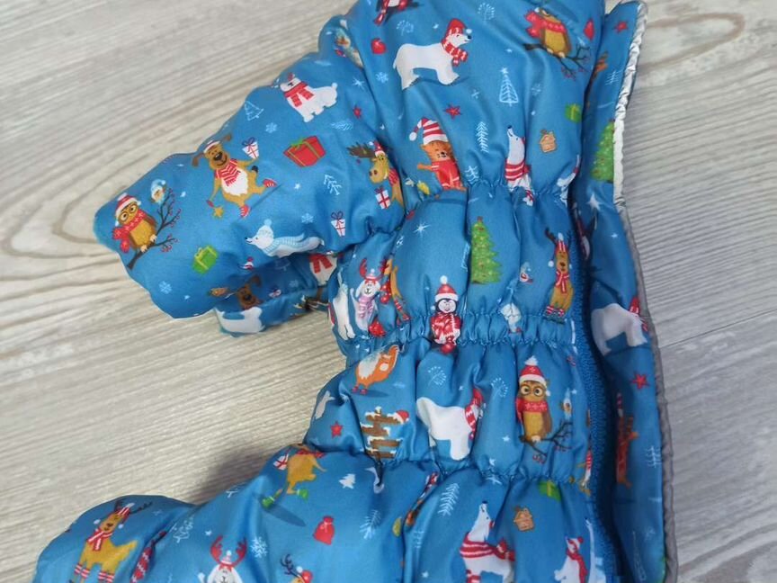 Комбинезон для маленькой собачки зима
