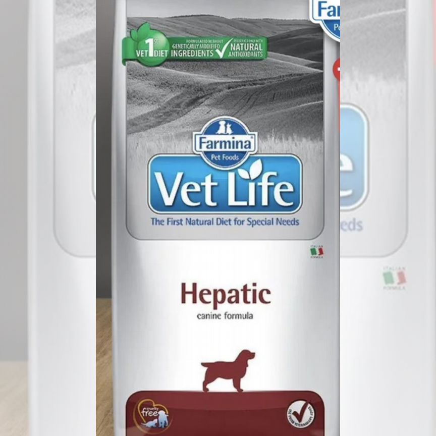 Farmina Vet Life Hepatic 12кг