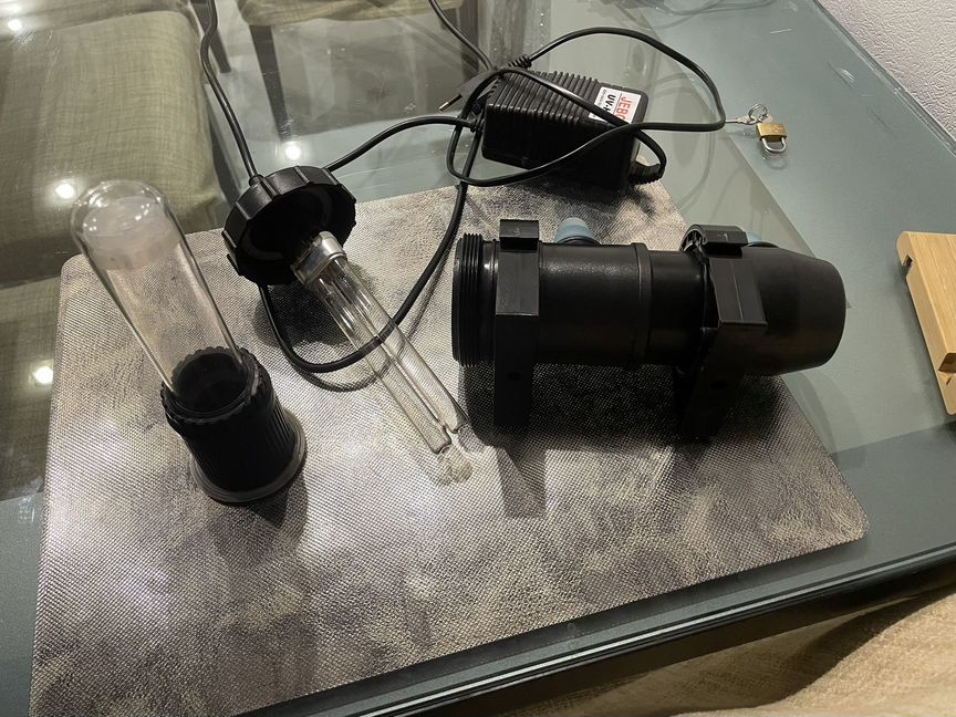 Уф лампа для аквариума jebo uv-h9