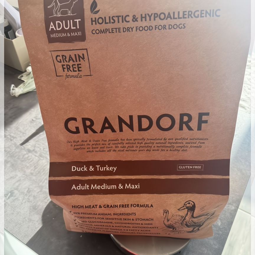 Корм для собак grandorf