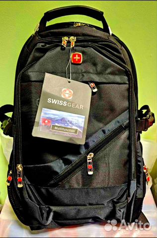 Рюкзак мужской швейцарский черный swissgear8810 купить в Москве ...