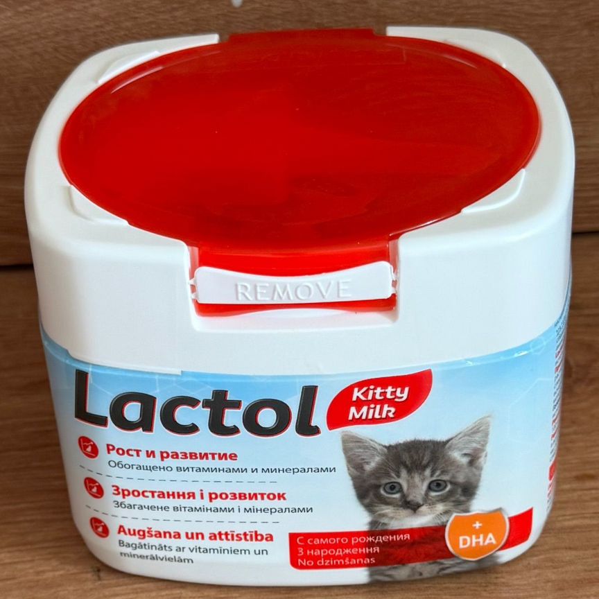 Молочная смесь для котят lactol
