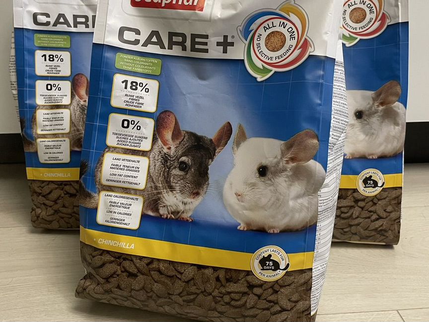 Beaphar care + корм для шиншилл