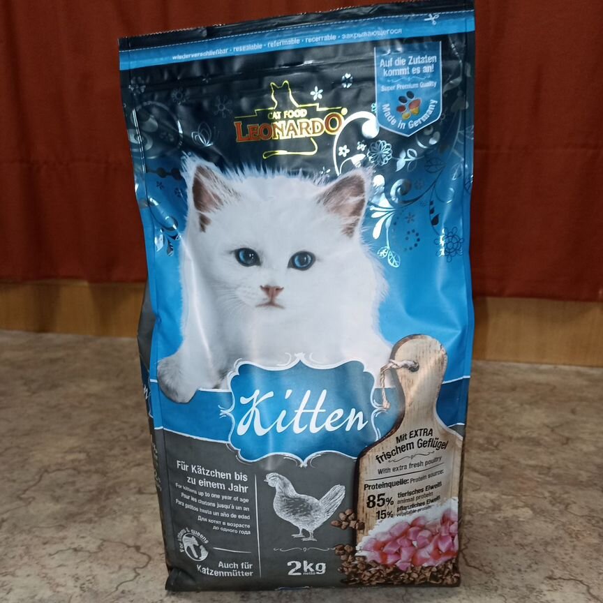 Leonardo Cat Food Киттен
