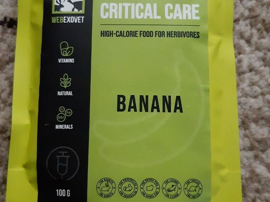 Корма для животных Webexovet critical care