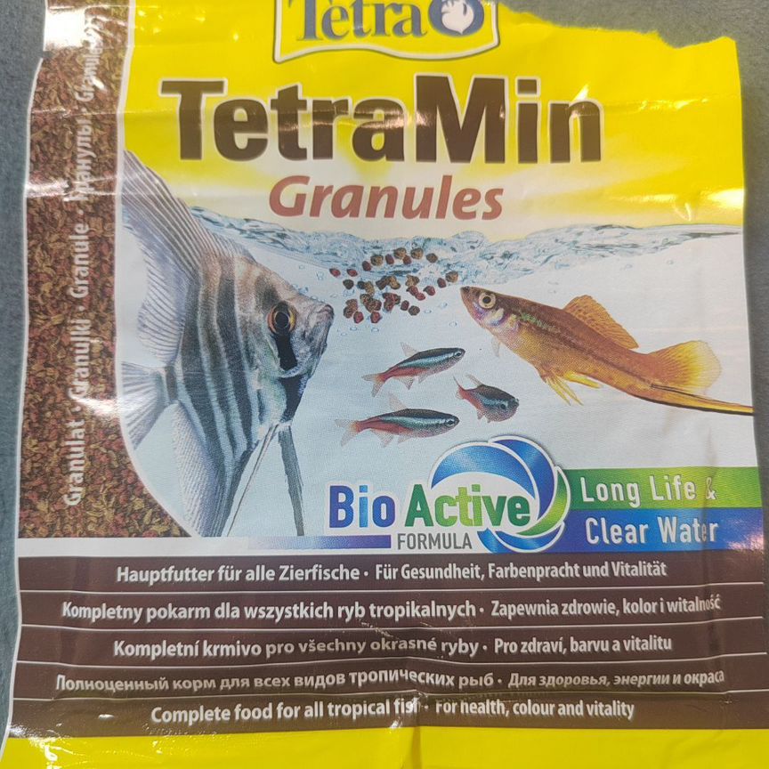 Корм для рыбок tetra