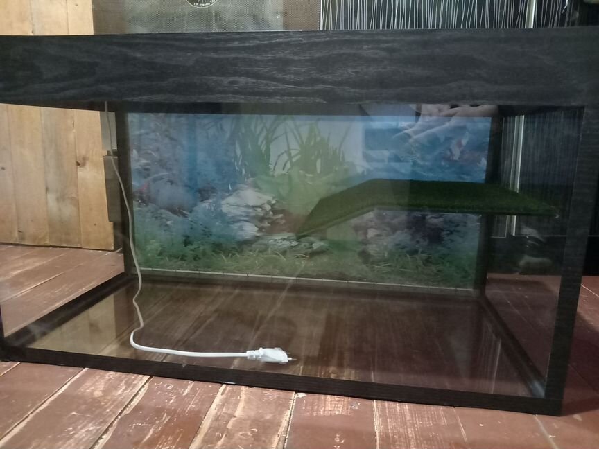 Аквариум для красноухих черепах 80 л