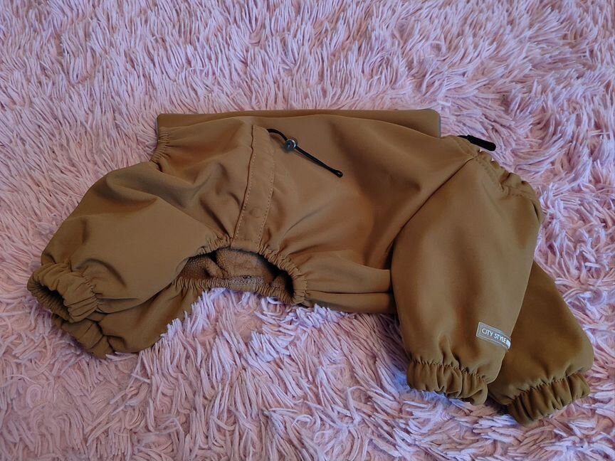 Комбинезон для маленькой собачки на флисе. S