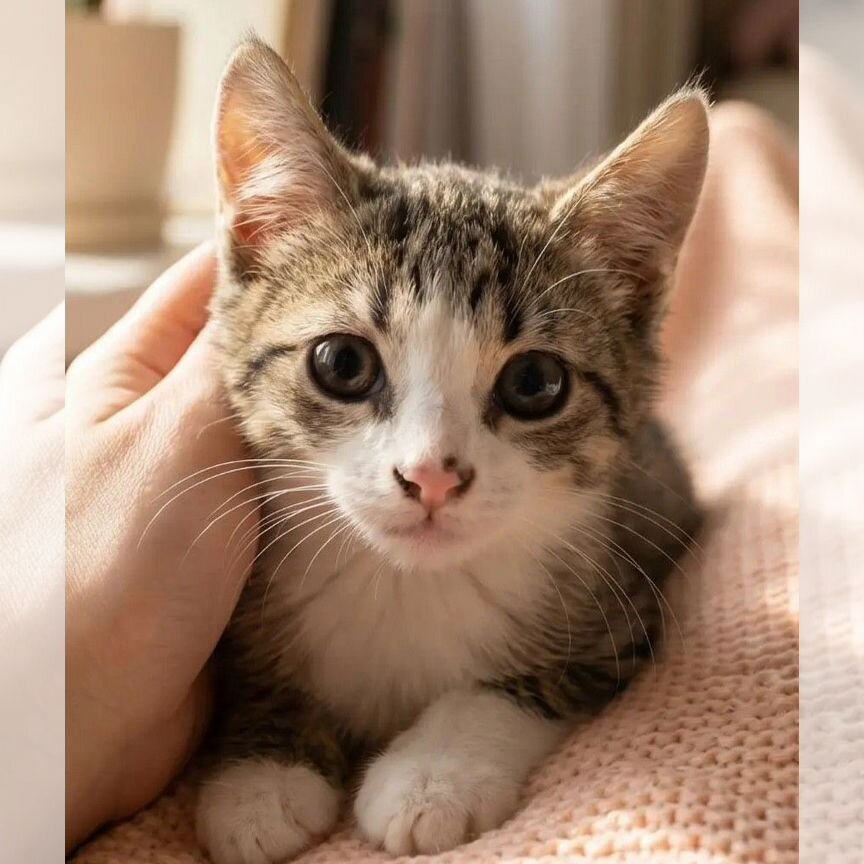 Котёнок в добрые руки