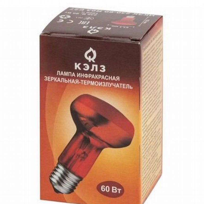 Инфракрасная лампа для Птиц 60 Вт е27