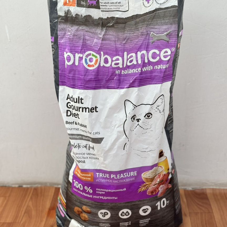 Корм для кошек probalance 7 кг