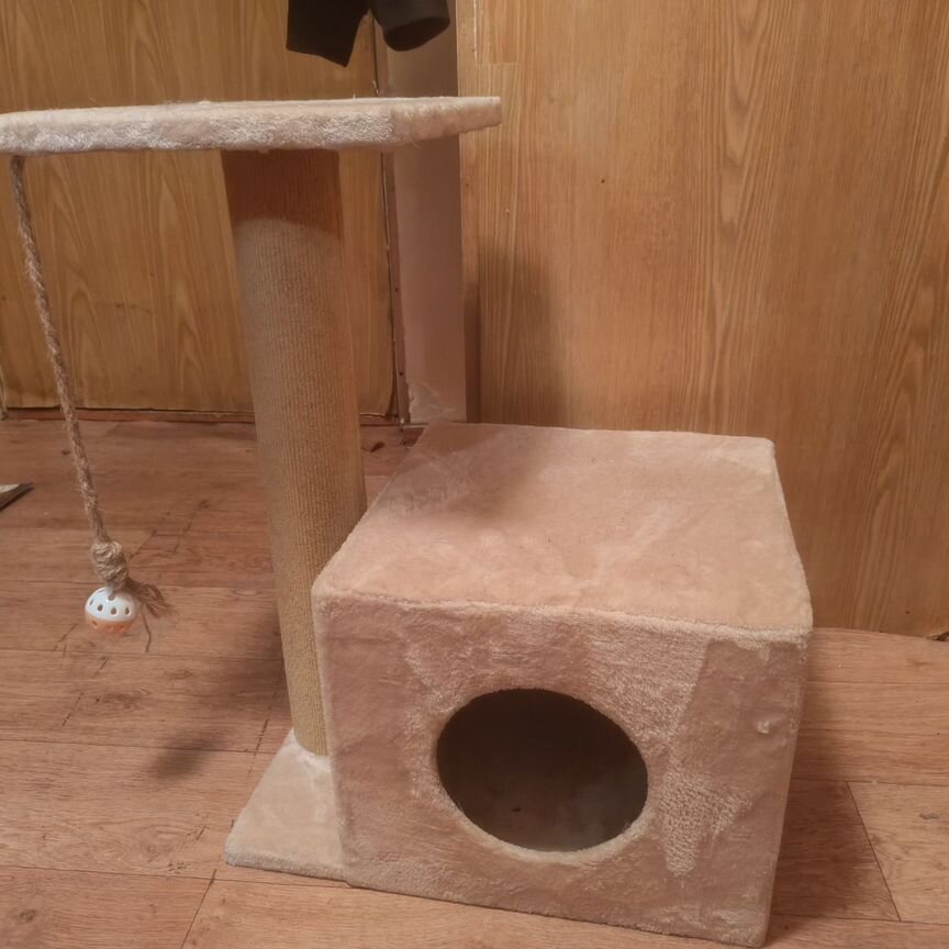 Когтеточка домик для кошки