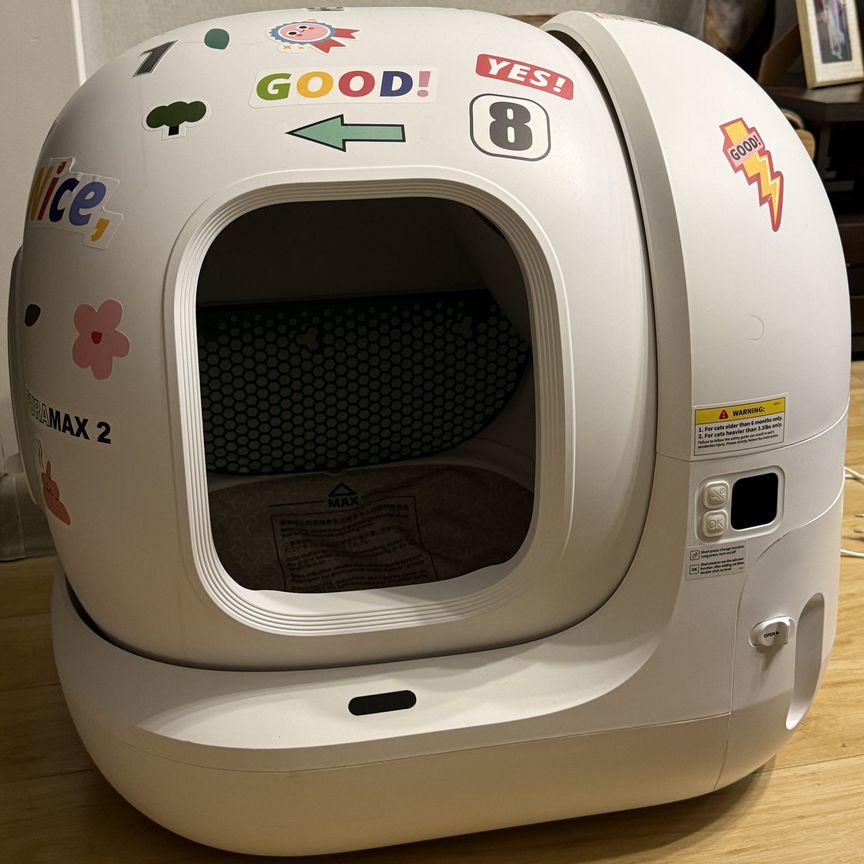 Автоматический лоток для кошек petkit pura max 2