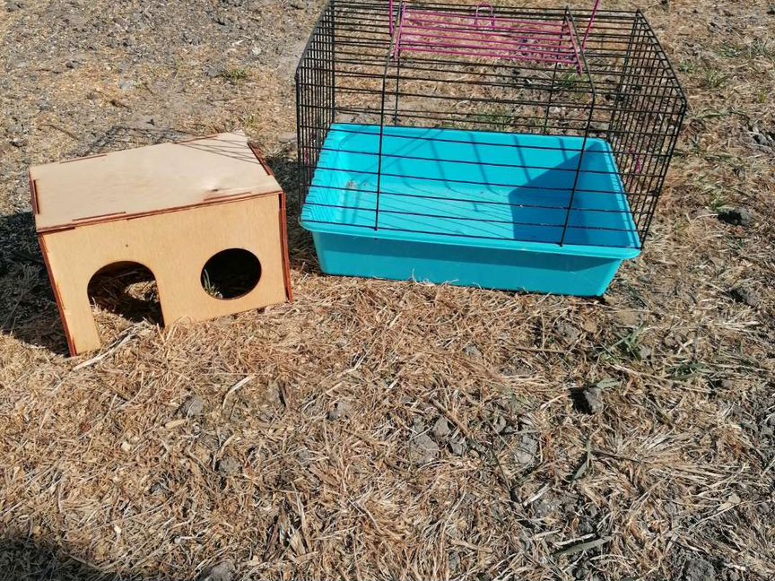 Клетка + домик