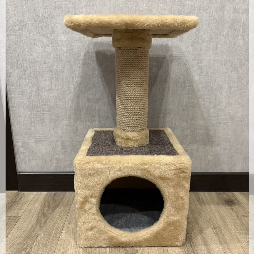 Когтеточка с домиком бу