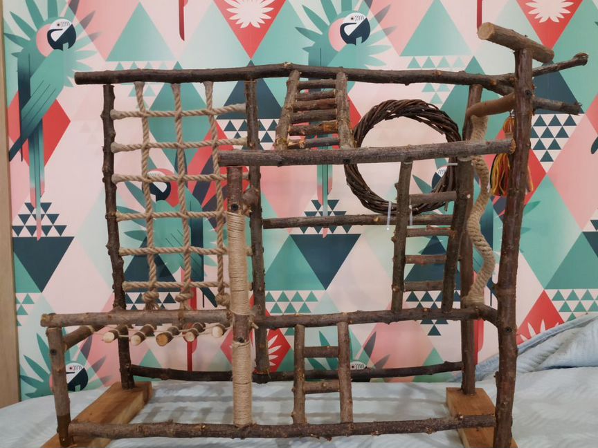 Стенд для попугая / игровая площадка