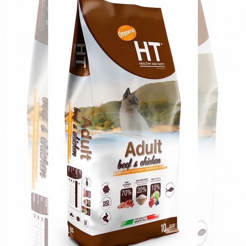 Корм для кошек Cennamo HT Adult (Говядина, курица)