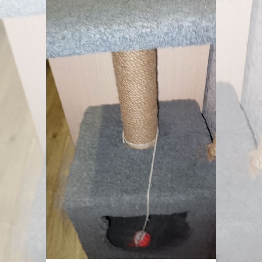 Домик для кошки коготечкой