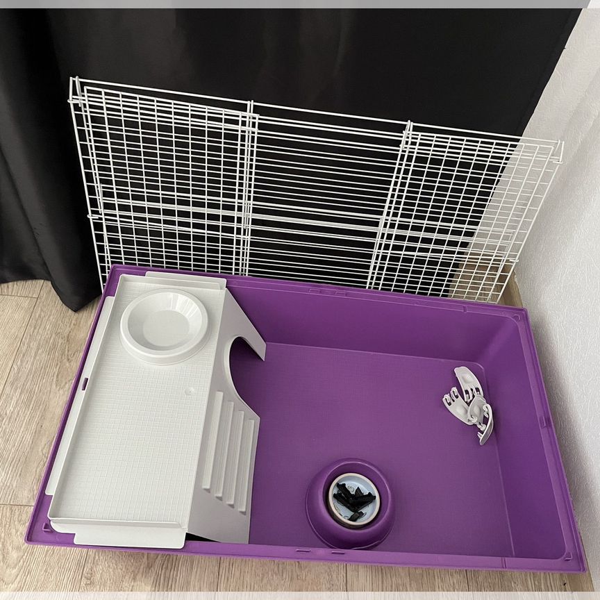 Ferplast Клетка Cavie 80 New(77*48*42 см)