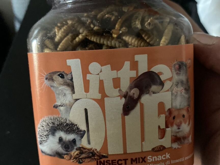 Little one смесь насекомых для хомяков, грызунов