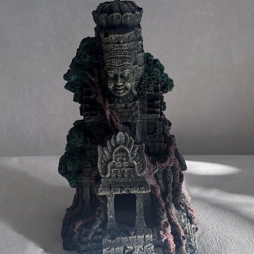 Аквариумное украшение храмовая статуя