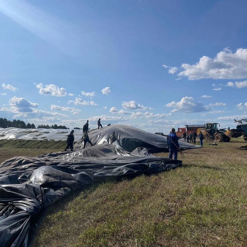 Пленка для силосных ям от производителя 18*50