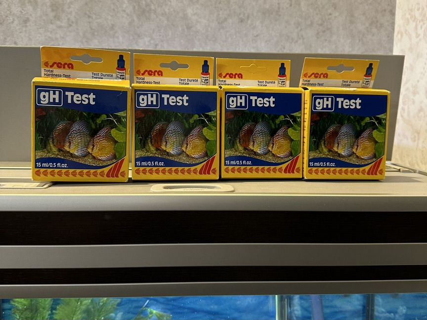 Тест для измерения жесткости воды в аквариуме