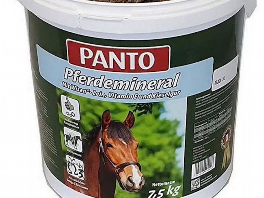 Корм для лошадей panto Pferdemineral