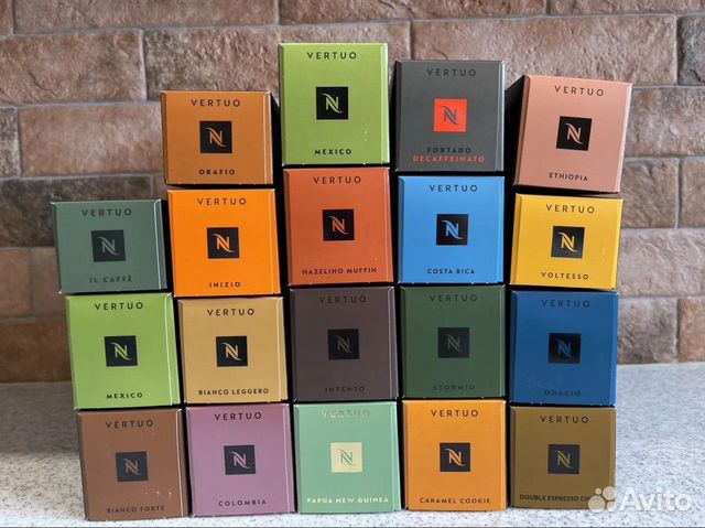 Капсулы Nespresso vertuo неспрессо оригинал купить в Москве | Товары ...