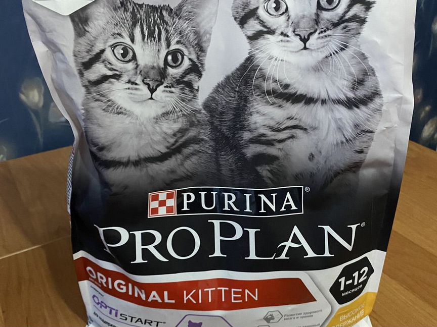 Корм для котят pro plan