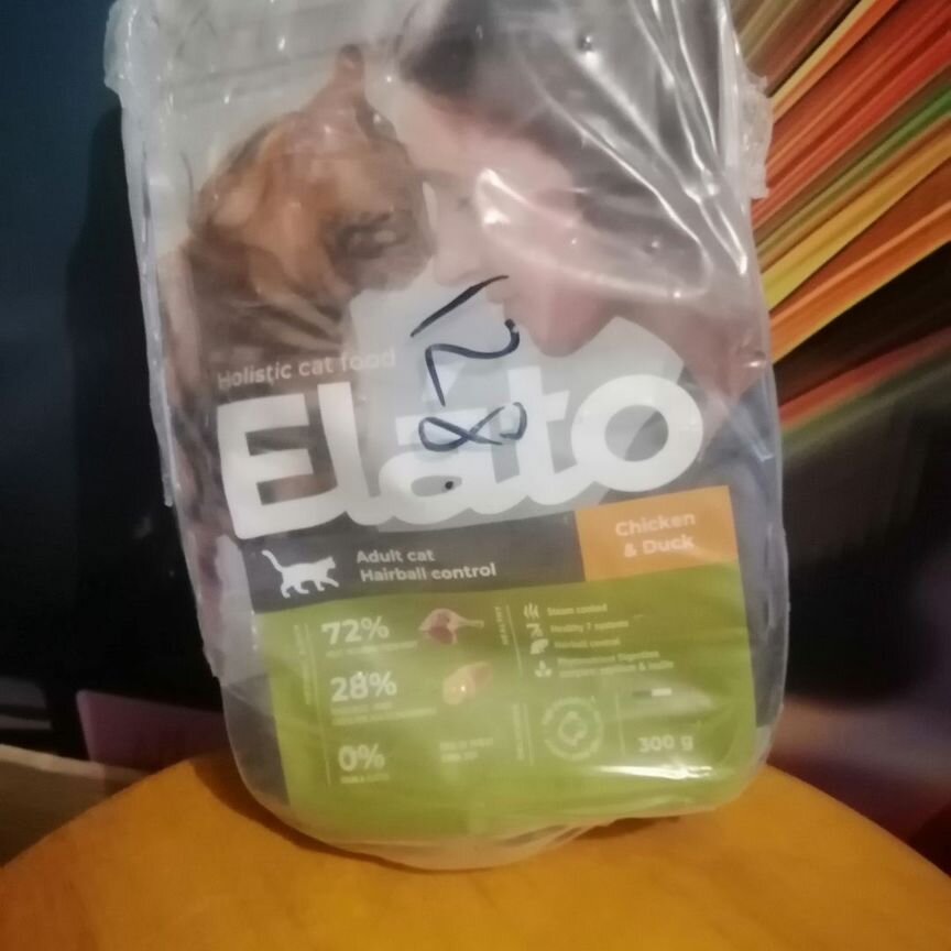 Сухой корм для кошек Elato 300 грамм