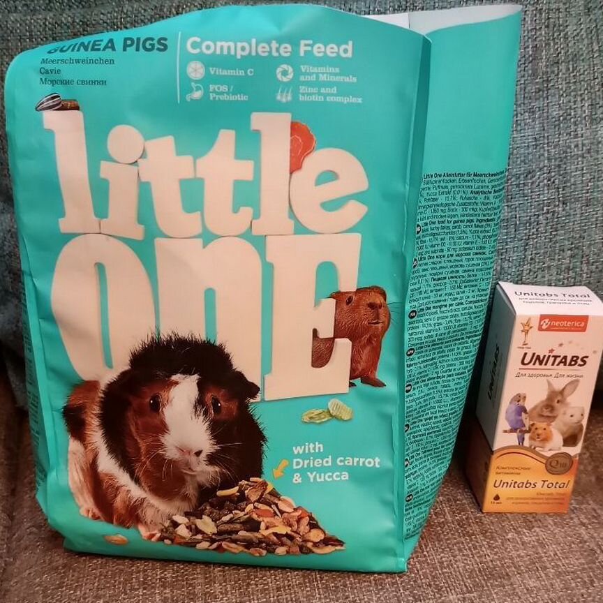 Корм и витамины для морской свинки