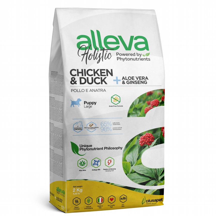 Alleva Holistic Puppy/Junior Chicken & Duck