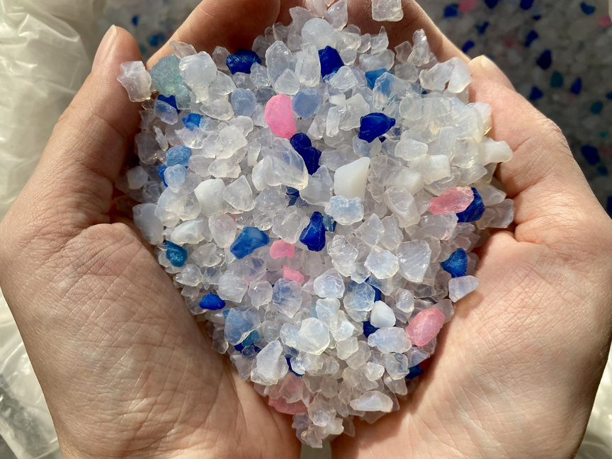 Силикагелевый наполнитель для кошек мешок